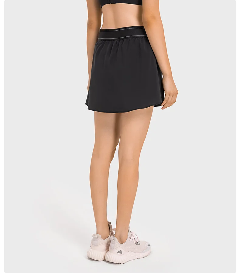 Xsunwing Wholesale Women High Waist Tennis Skirts With Pockets Shorts ...