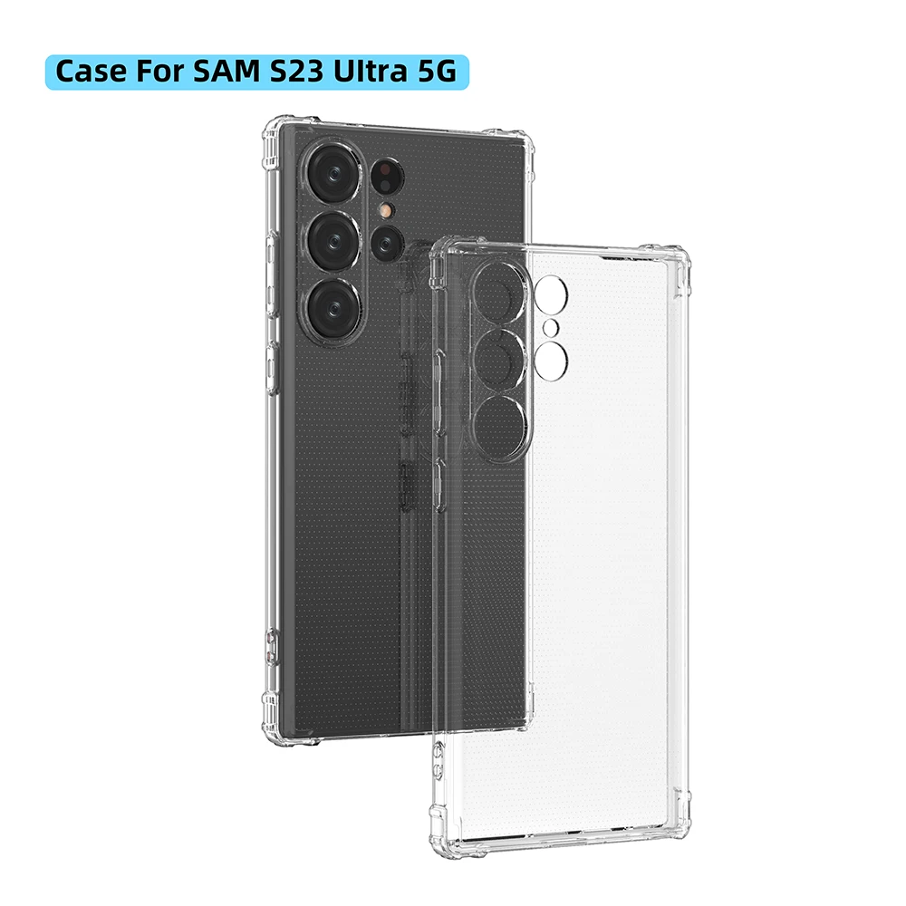 Samsung Galaxy S23 Ultra Case - Shock-Absorption TPU Bumper