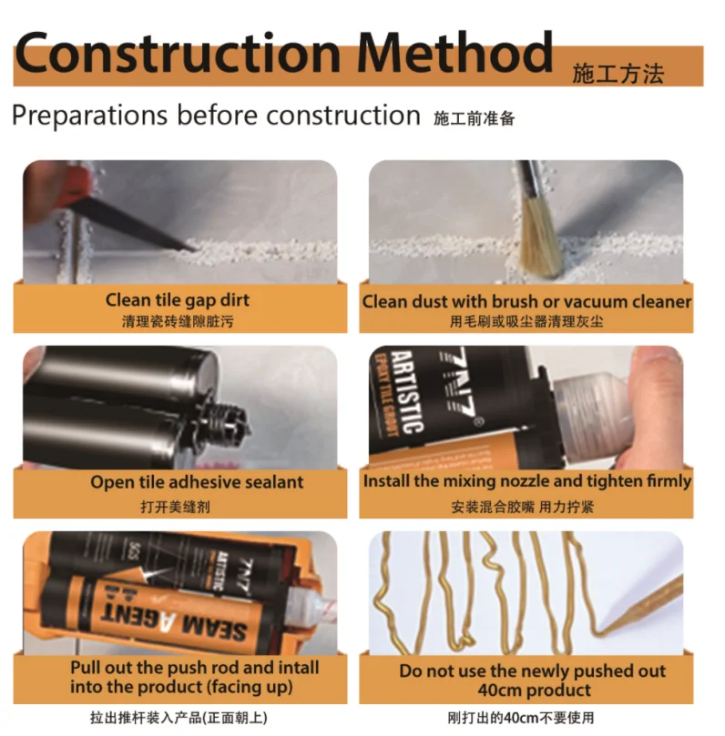 7N7 Factory Direct Sale Tile Grout Real Ceramic Matte Colors Non ...