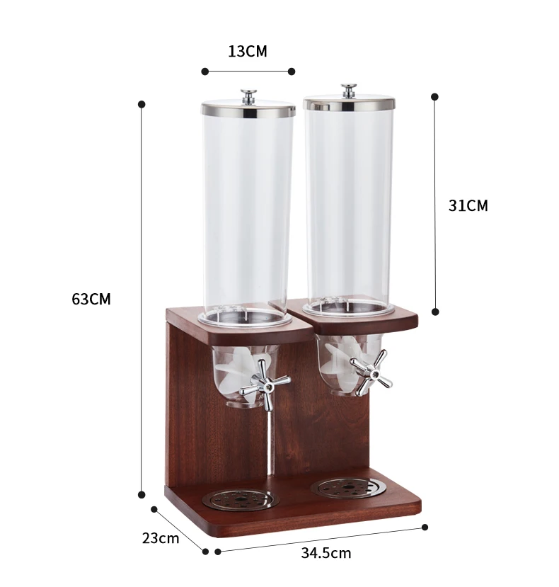 Modern Single Double Triple Tank Commercial Rice Dispenser Bins Bulk ...