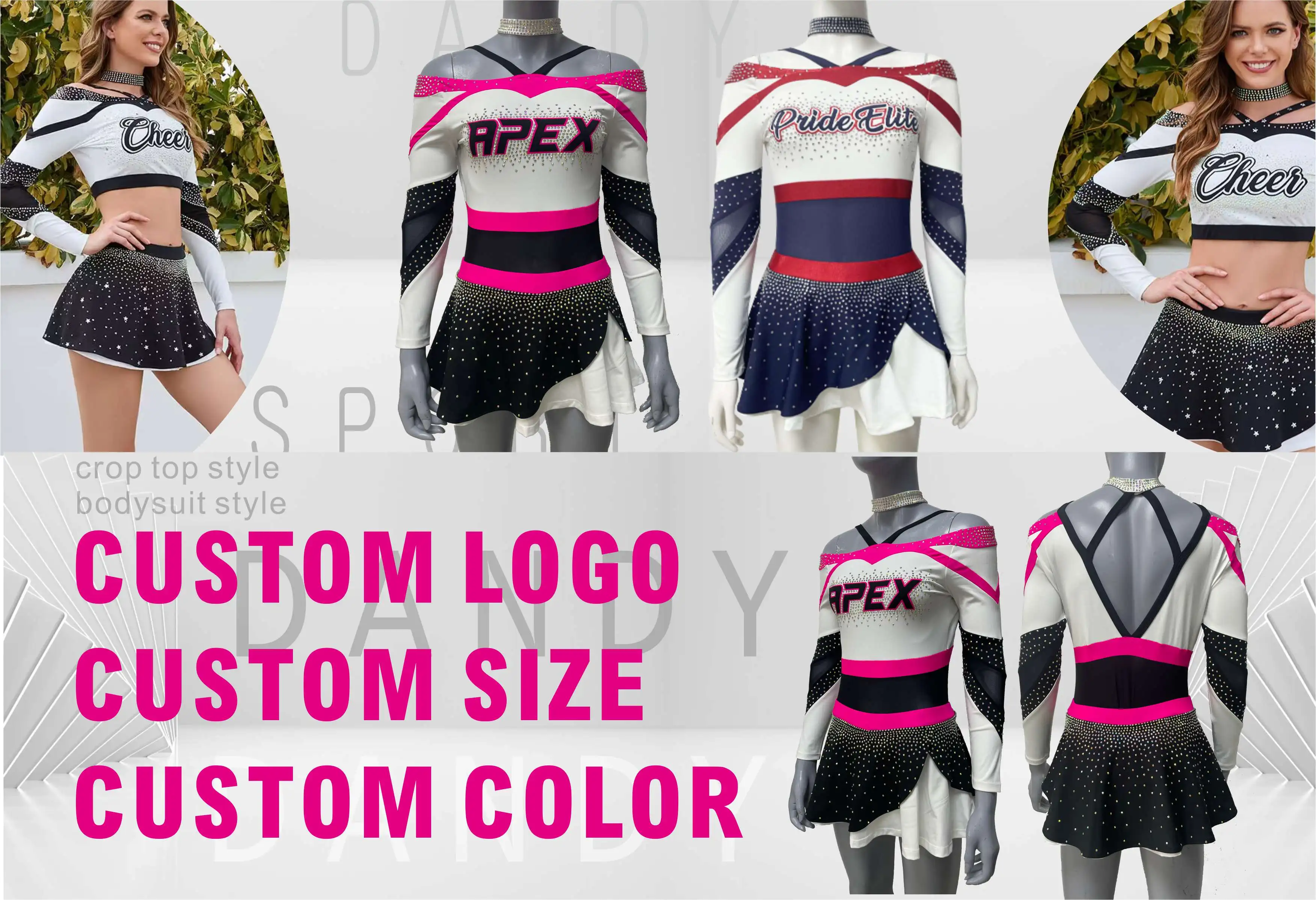 Wholesale Cheerleader Costumes - Custom Cheerleading Uniforms