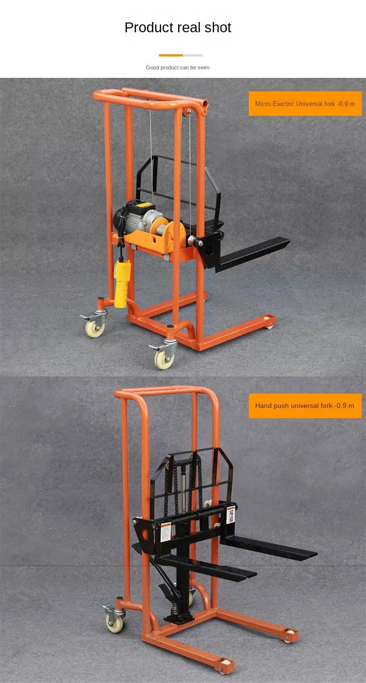 Hand Fork Lift Hydraulic Manual Stacker Truck Pallet Forklift| Alibaba.com