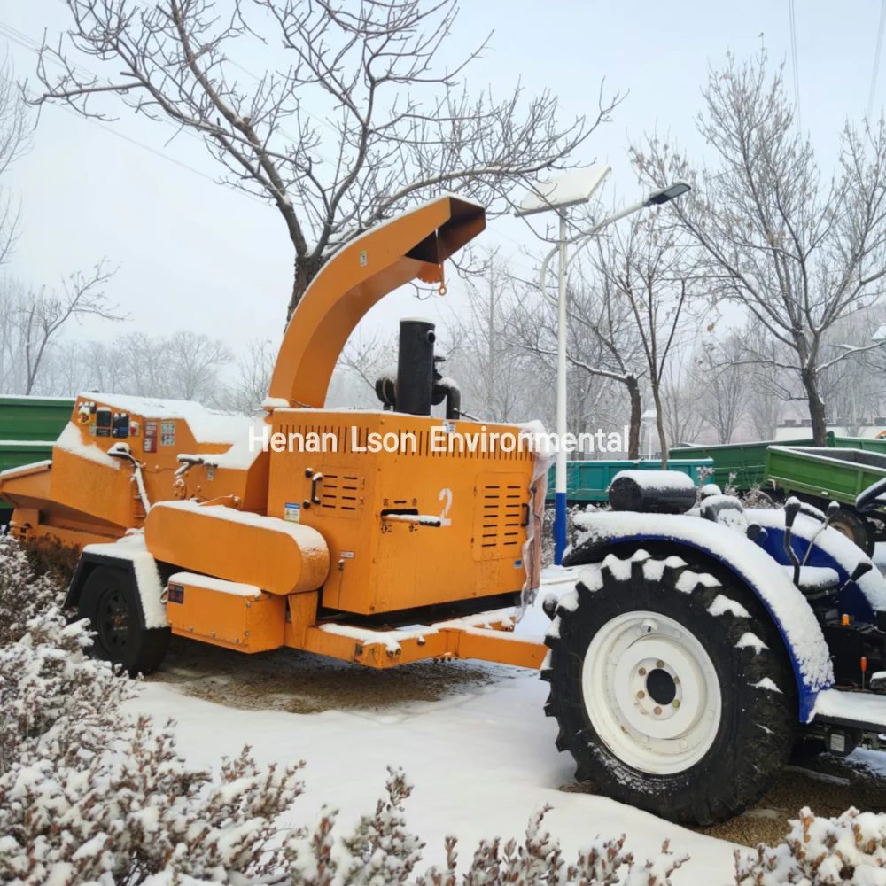 LSON Diesel Forestry Machinery - Efficient Wood Chippers