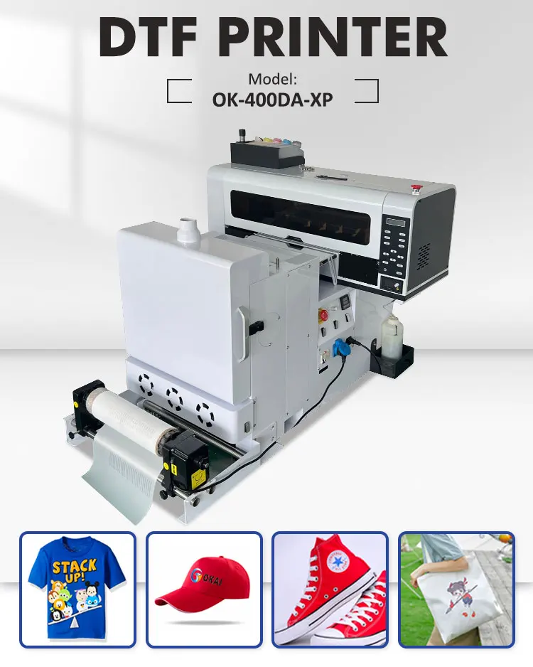 Dtf Inkjet Printer Xp600 Dtf Printer Printing Machine A3 Pet Film Dtf Printer For T-shirt - Buy ...