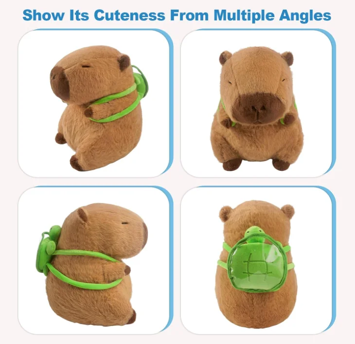Cute Capybara Plush Pillow & Stuffed Animals Toy for Kids - OEM/ODM