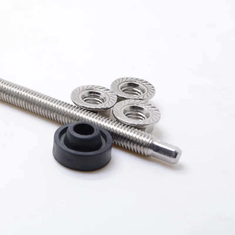 Solar Pv Mounting Fasteners Stainless Steel Hanger Bolt Ss304 316 ...