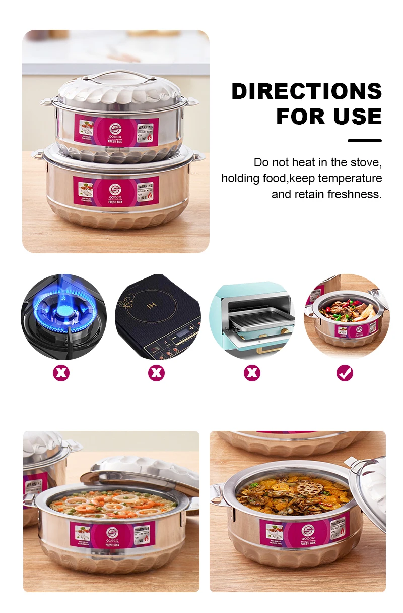 Double Insulating Pot Sets Light Food Kitchen Accessories Factory ...