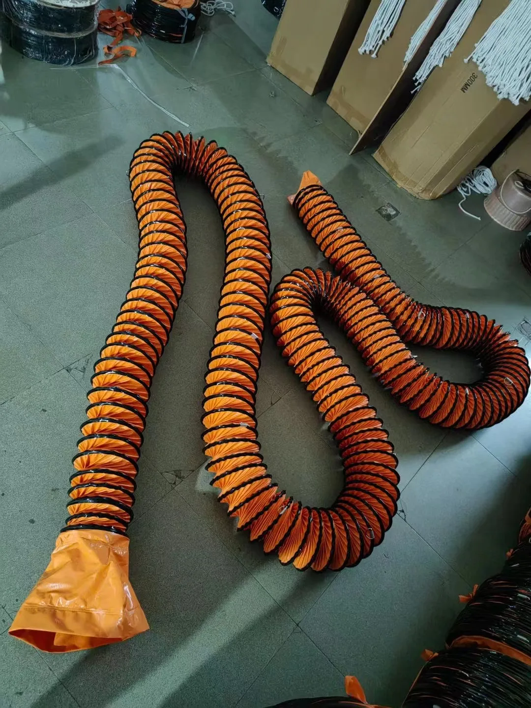 Jn Portable Exhaust Fan Air Duct Canvas Nylon Telescopic High ...