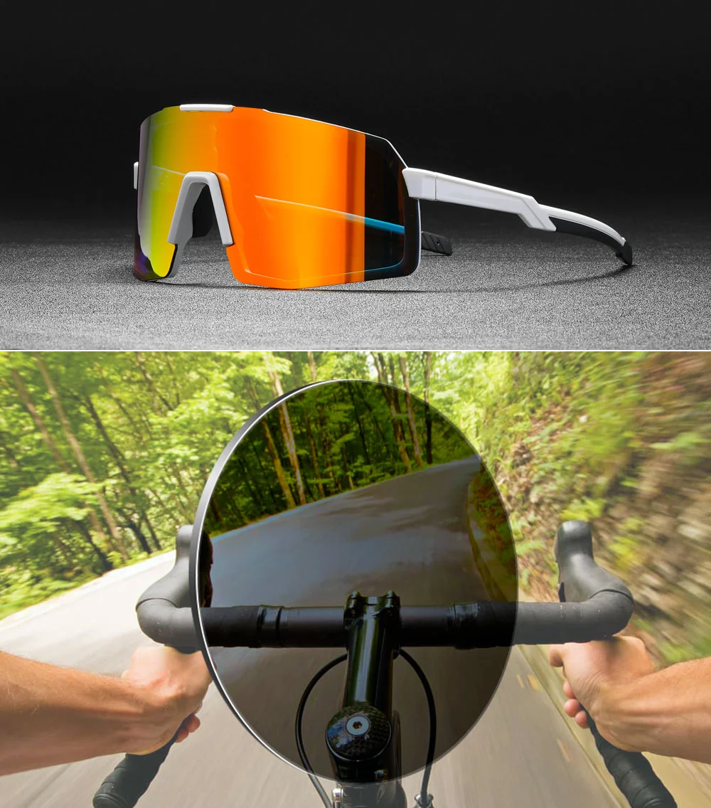 Polarized Outdoor Sports Riding Glasses Mountain Bike Glasses Men Women ...