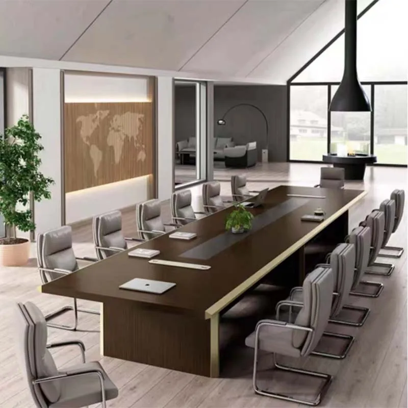 Modern Luxury Conference Table Factory Made Office Furniture Wooden ...