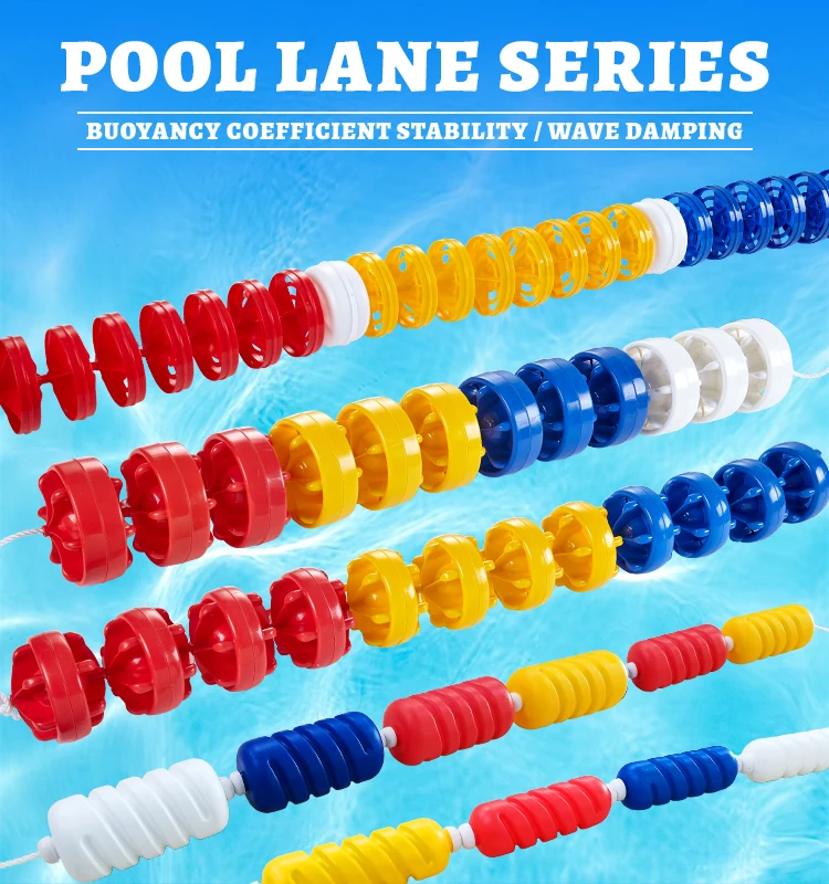 Svadon Patented Swimming Pool Floating Lane Line Anti Scratch Pool Lane ...