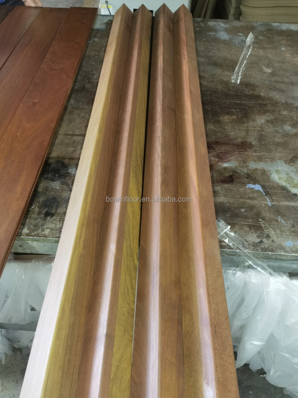 Oiled Finished Brazilian Ipe Cladding for Outdoor Decor