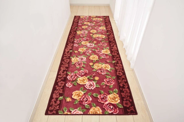 Arabesque And Elegant Rose Hallway Mats - Buy Arabesque And Elegant ...