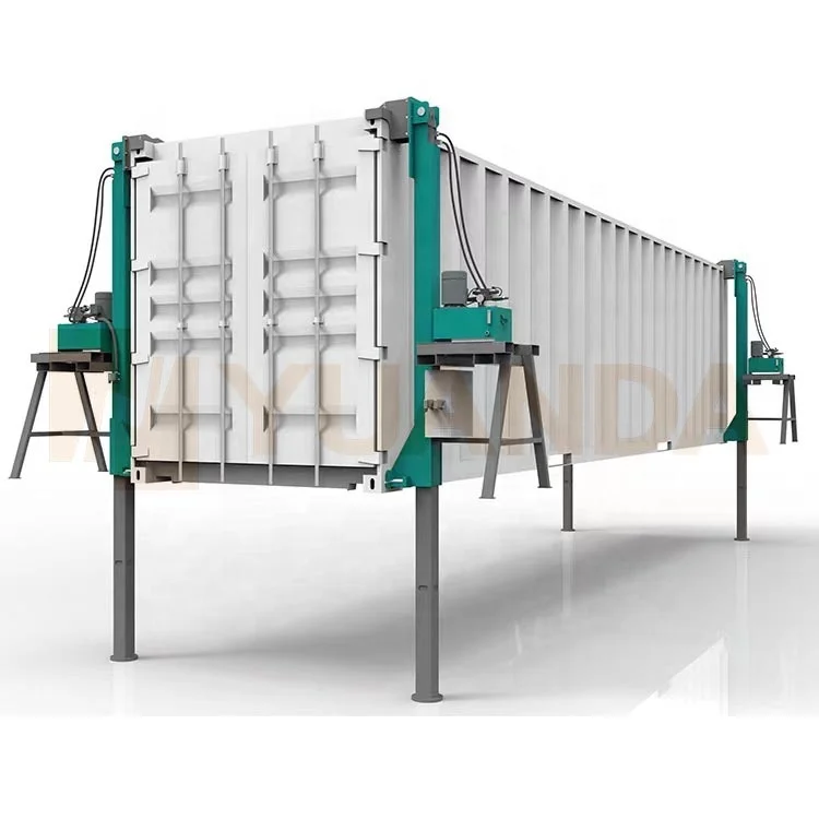 Large Supply Of Conjoined Container Jack Devices Hydraulic Container ...