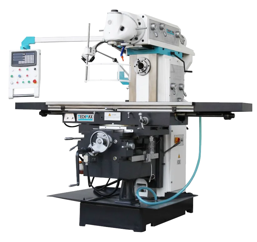 Techmax MU-32S Portable Rice Universal Vertical Milling Machine