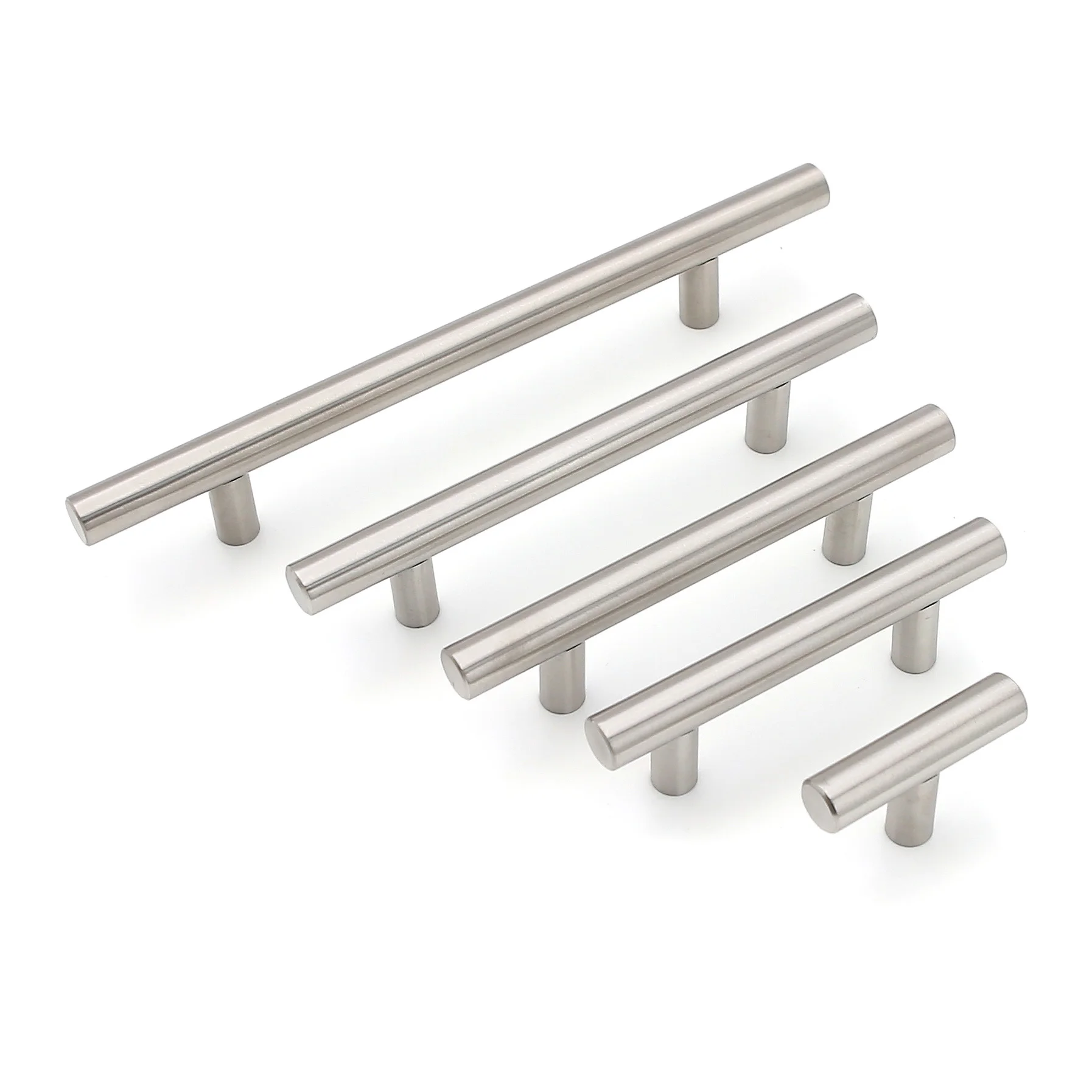 12mm Diameter Stainless Steel T-Bar Cabinet Handle SS Black Adjustable ...