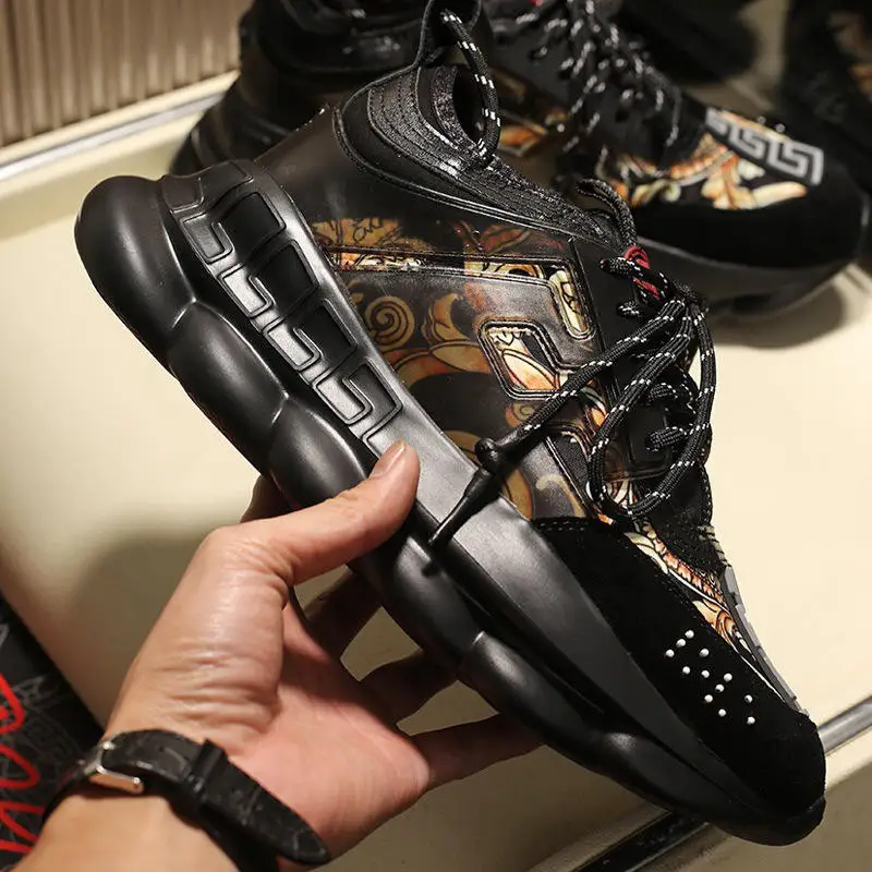 Alibaba.com: Chain Reaction Sneakers designer luxury shoes for men and ...