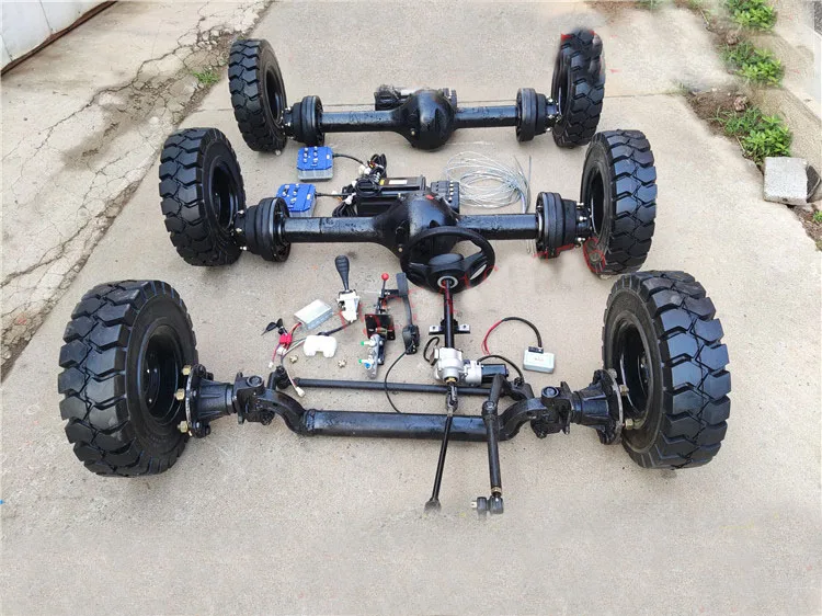 3K/4K/4K Motors Heavy Duty Load Electric Car Truck Vehicle EV Front ...