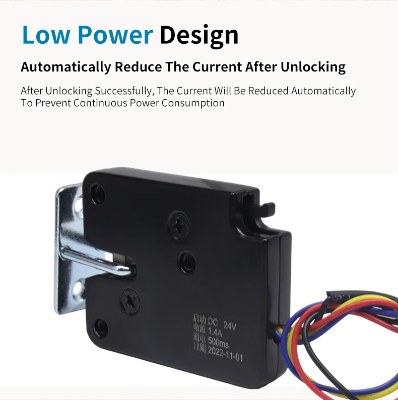 DC 5V DC 12V Waterproof Mini Solenoid Cabinet Lock - EP-XG07
