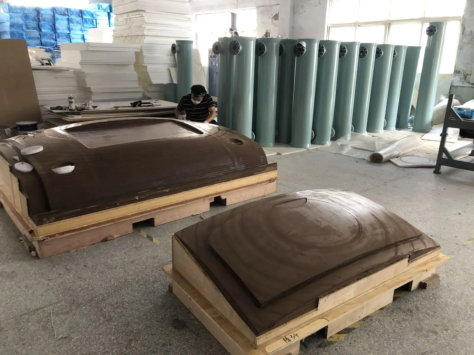 Fiberglass Mold for Trailer Caravan Highlight - FRP Body Panel