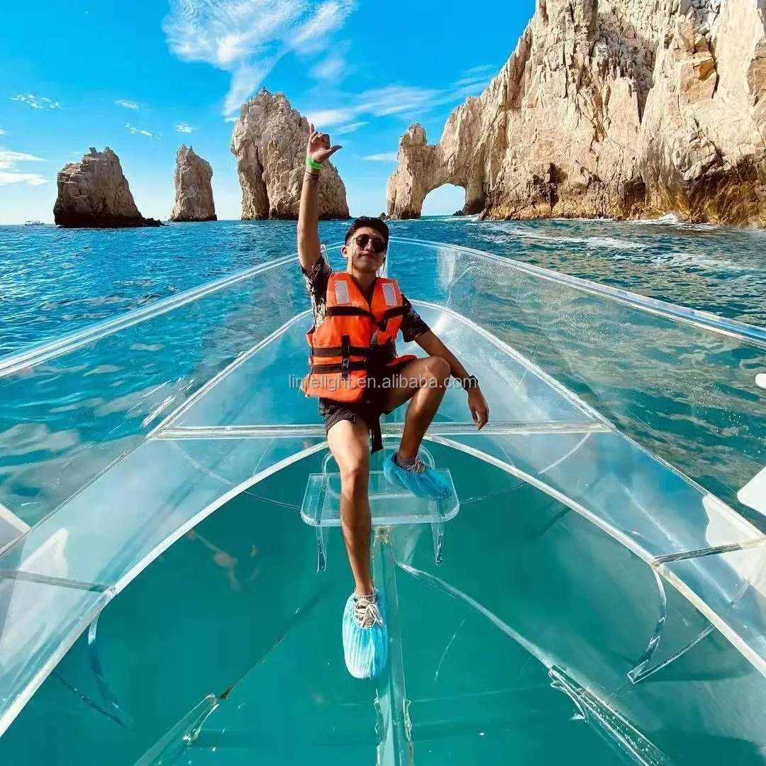 LIMELIGHT Crystal Clear Boat - Perfect for Resort Tours