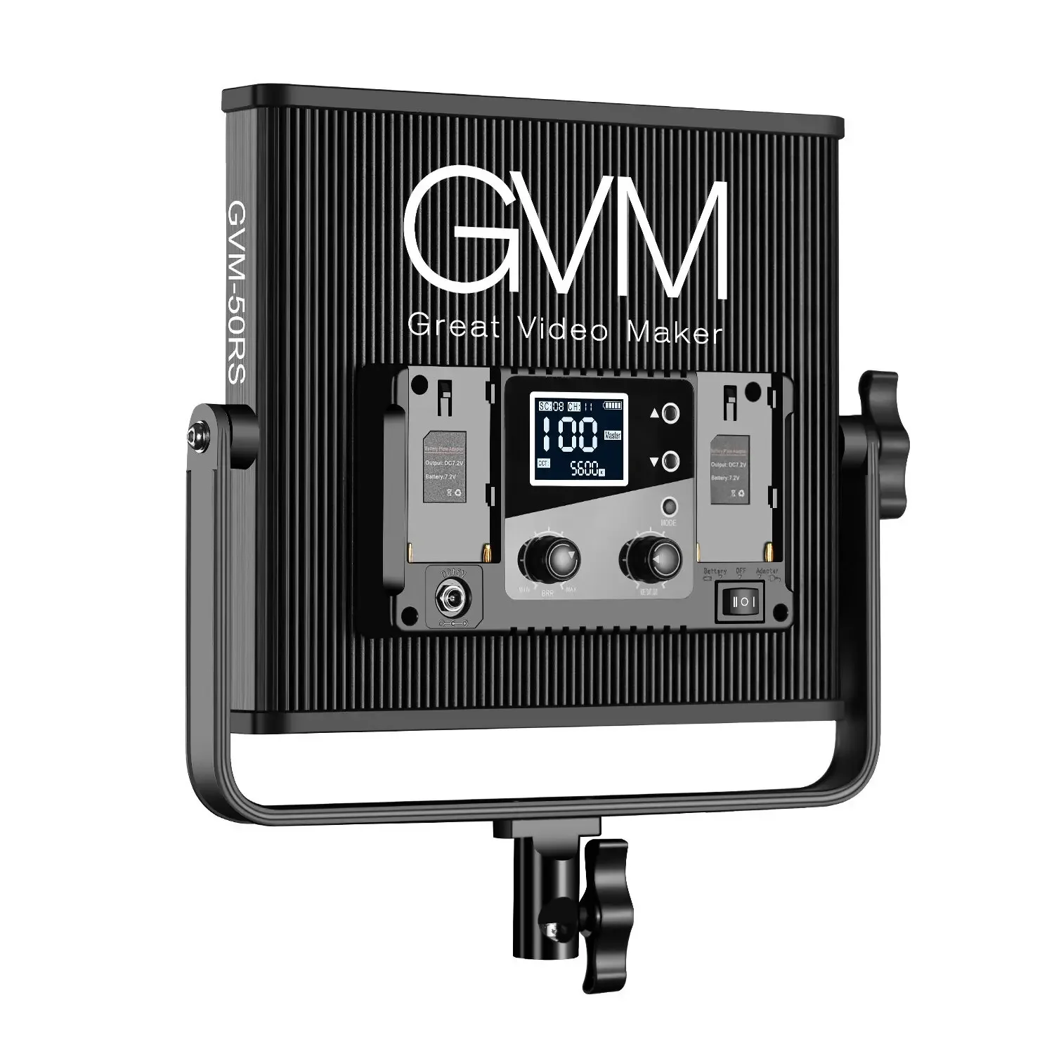 Gvm-50rs 50w Bi-color And Rgb Studio Light For Photography Led Panel ...
