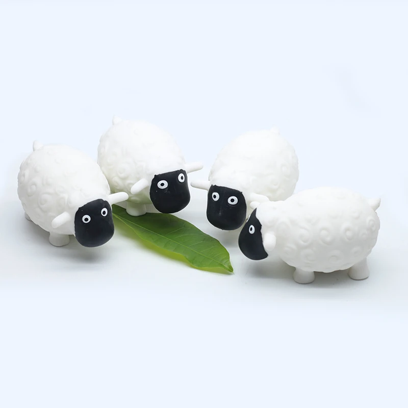 Hot Squishy Sheep Sensory Fidget Toys For Autistic Children Girls Boys ...