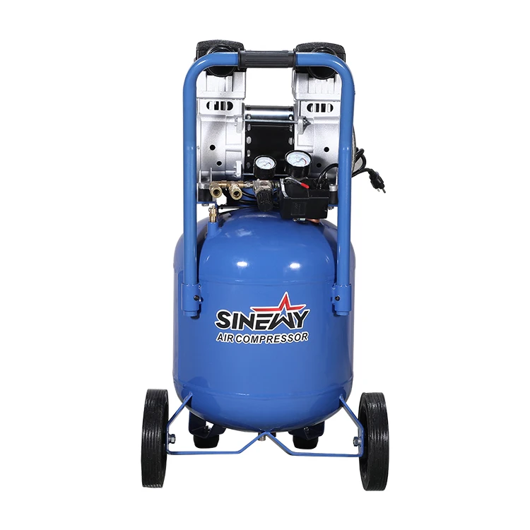 Sinewy May Nen Khi Mini Cho Phun Son 1500W 2Hp 220V 10G Silent Oil Free ...