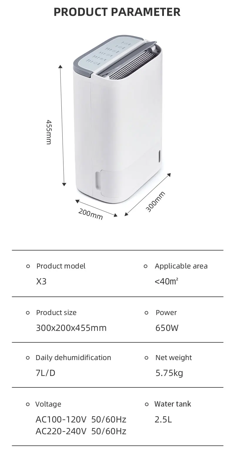 Commercial 120v Low Noise Humidity Reducer Home Dessiccant Wheel ...