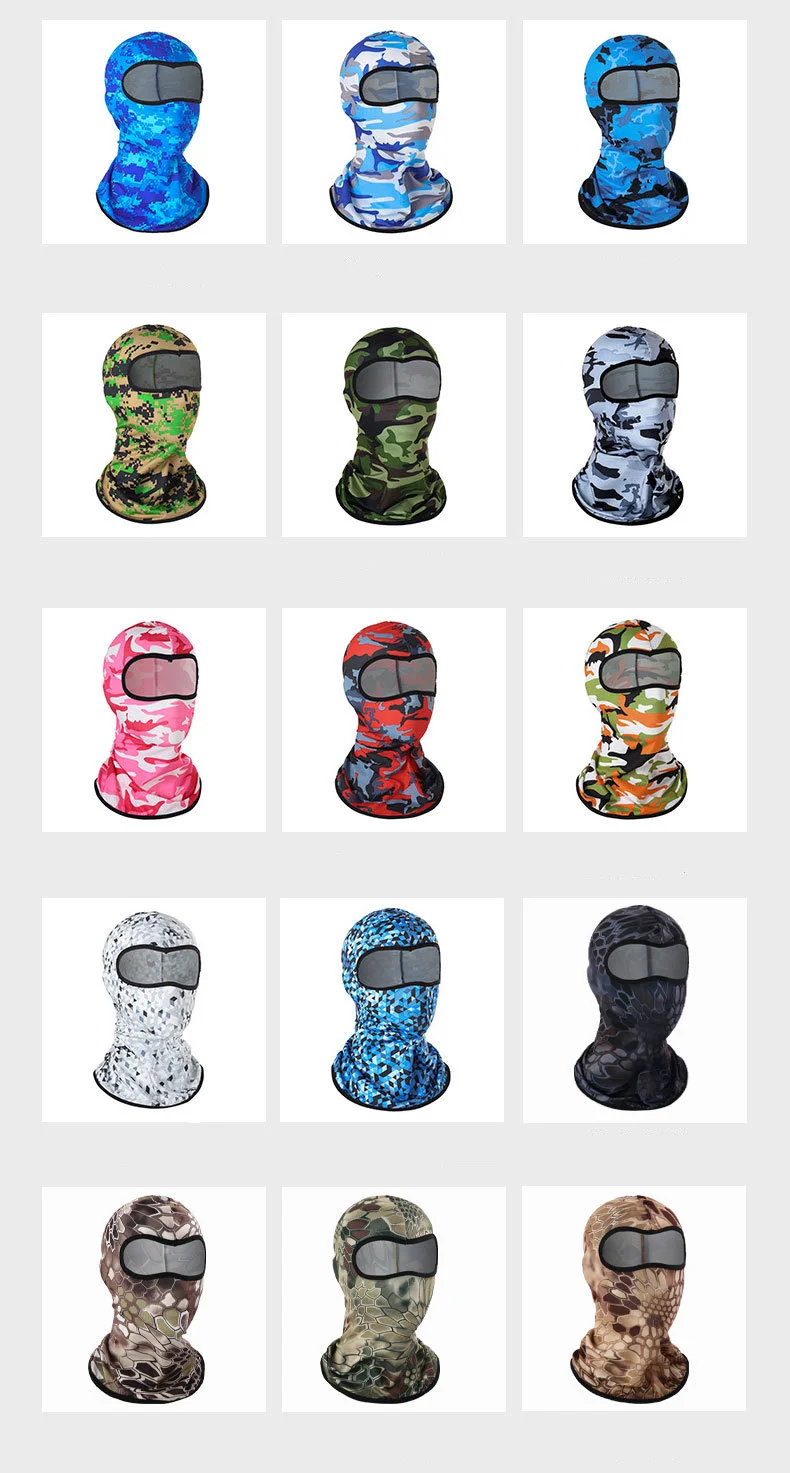 Customize Logosummer Style Balaclava Popular Plain Color Breathable ...