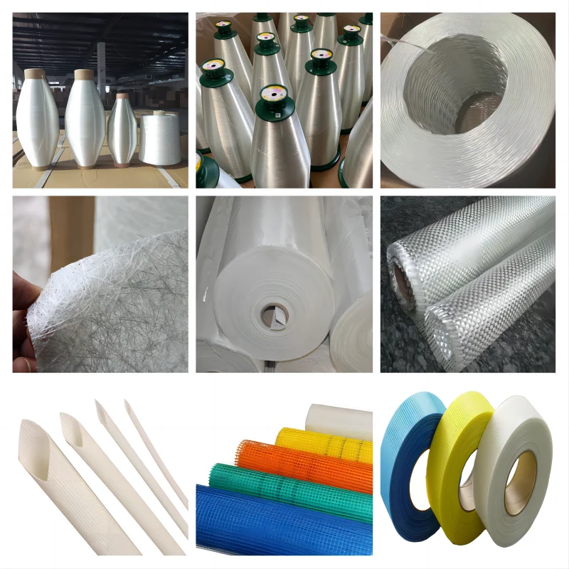 E-glass Type E Glass Fiber Roving 1200/2400/4800 Tex Fiberglass Twist ...
