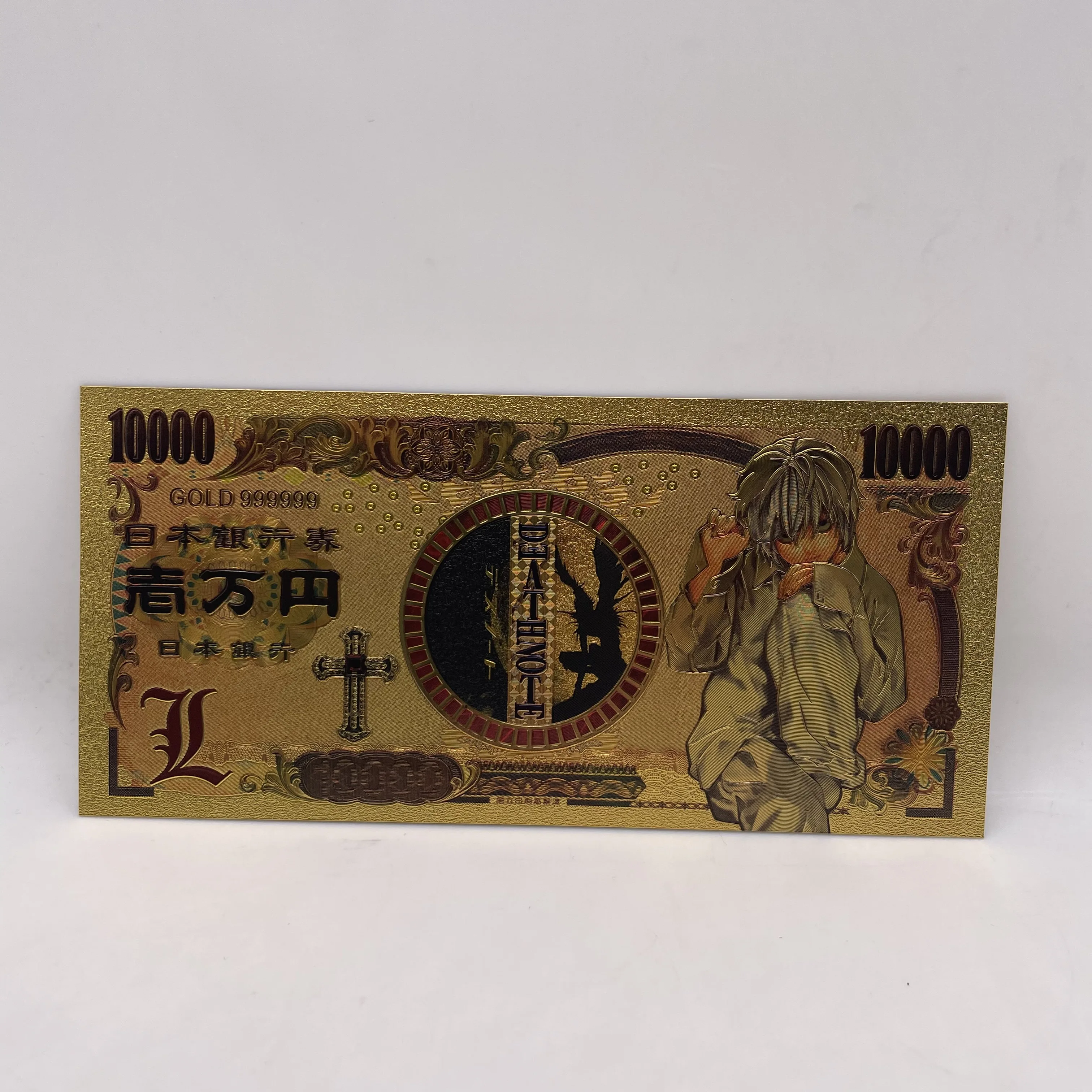 8 Designs Anime Designs Death Note Yagami Light Misa Amane Gold ...