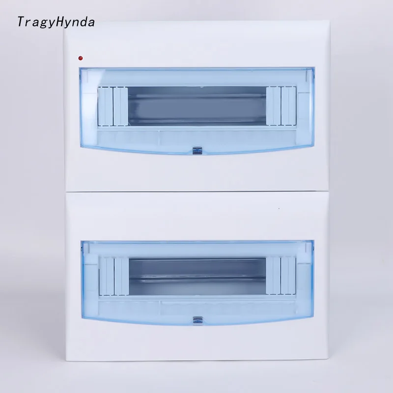 Mcb Distribution Box Power Electrical Equipment Box 24 To 40 Way Double Row Electricity - Buy ...