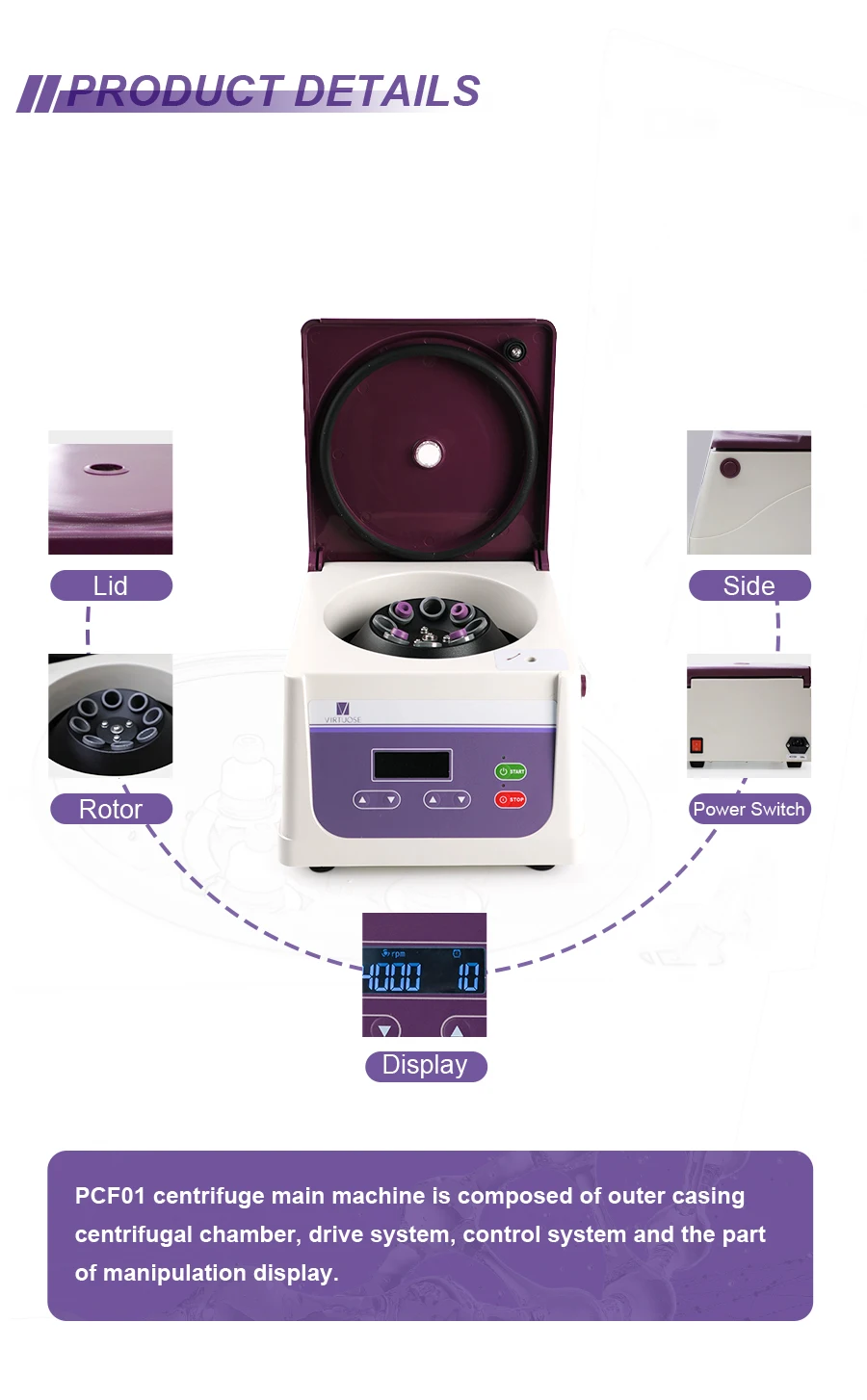 Small Prp Spin Centrifuge Machine For Face Beauty - Buy Prp Centrifuge ...