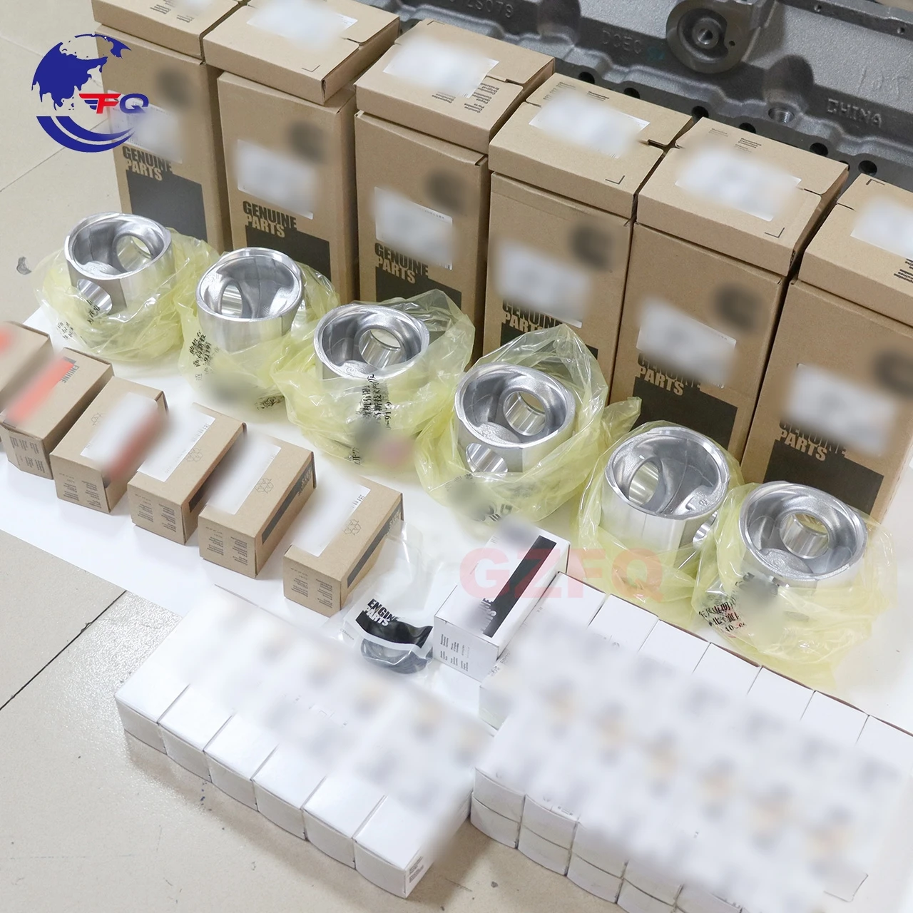 Cummins Excavator Engine Spare Parts Overhaul Rebuild Kit 6d102 Qsb6.7 ...