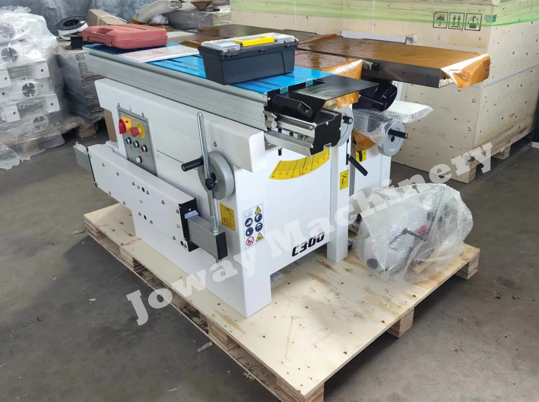Joway C300 Combined Woodworking Machine - 5 in 1 Power
