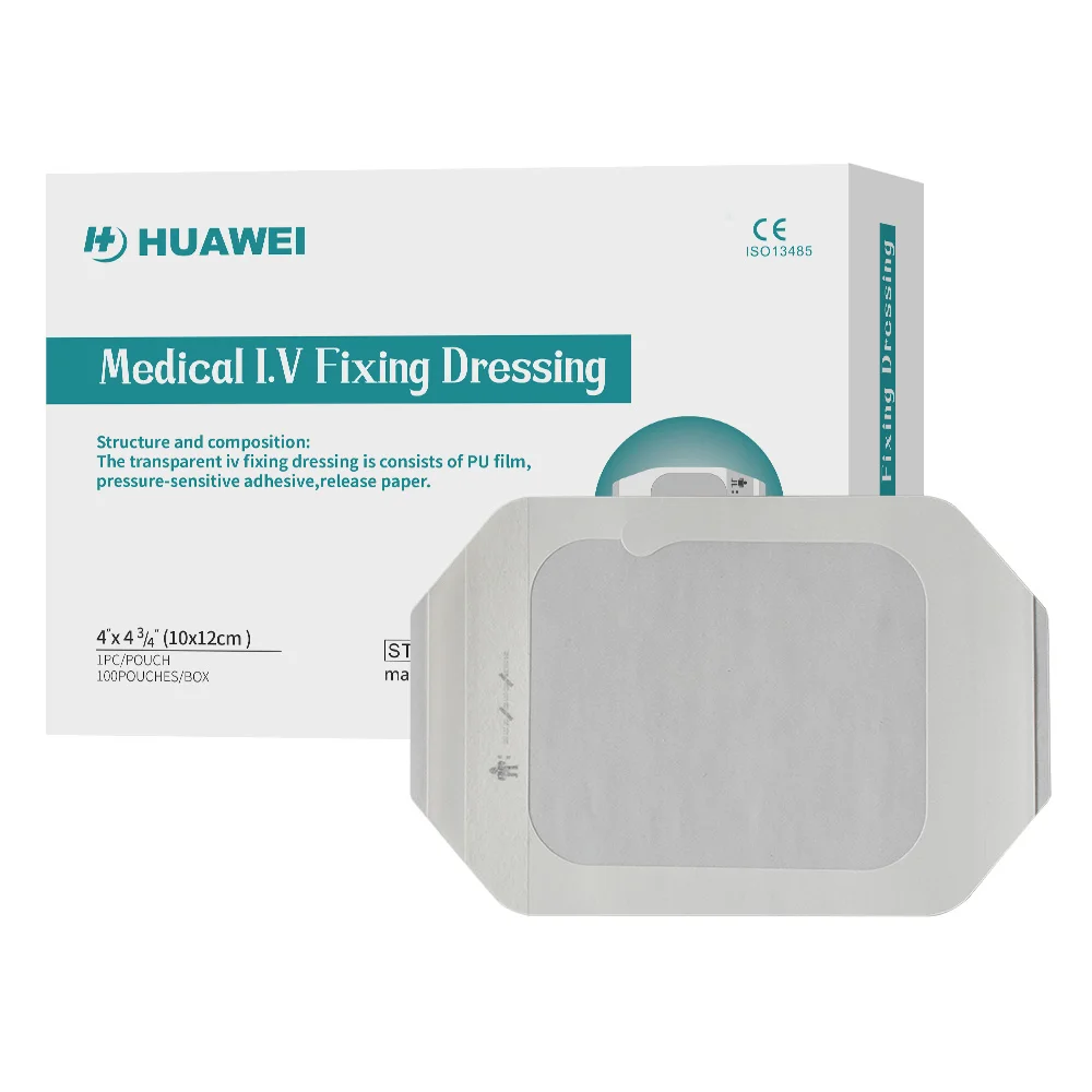 Sterile Transparent I.v Fixing Dressing, Adhesive Bandage , 4 X 4 3/4 ...