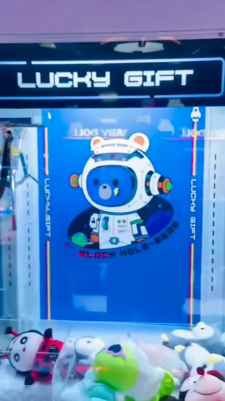 Crane Arcade Claw Machine Game With Bill Acceptor Teddy Bear Claw ...