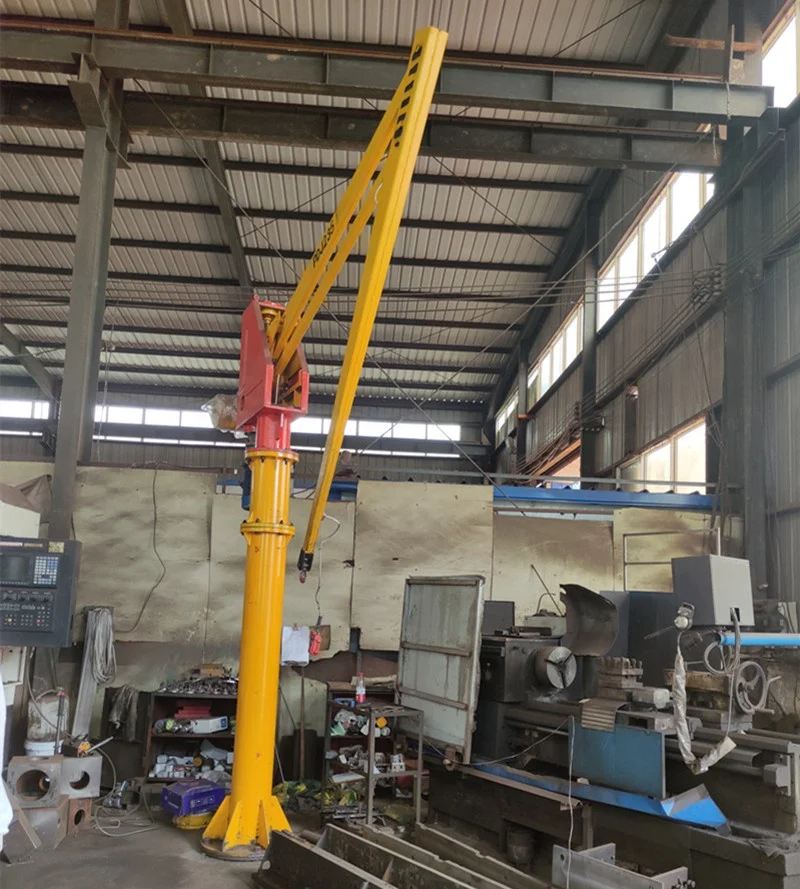 Workshop Material Lifting Balance Crane Rotary Electric Crane Folding ...