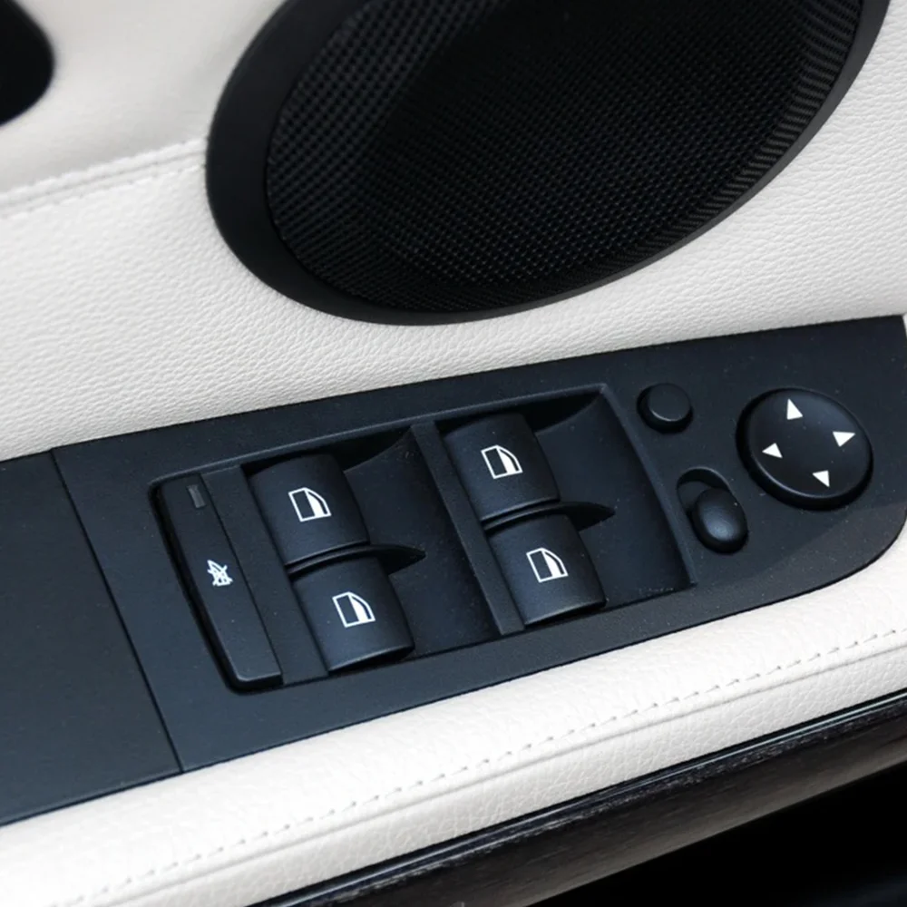 Lhd Rhd Car Master Window Lift Switch Panel Inner Black Armrest Cover ...