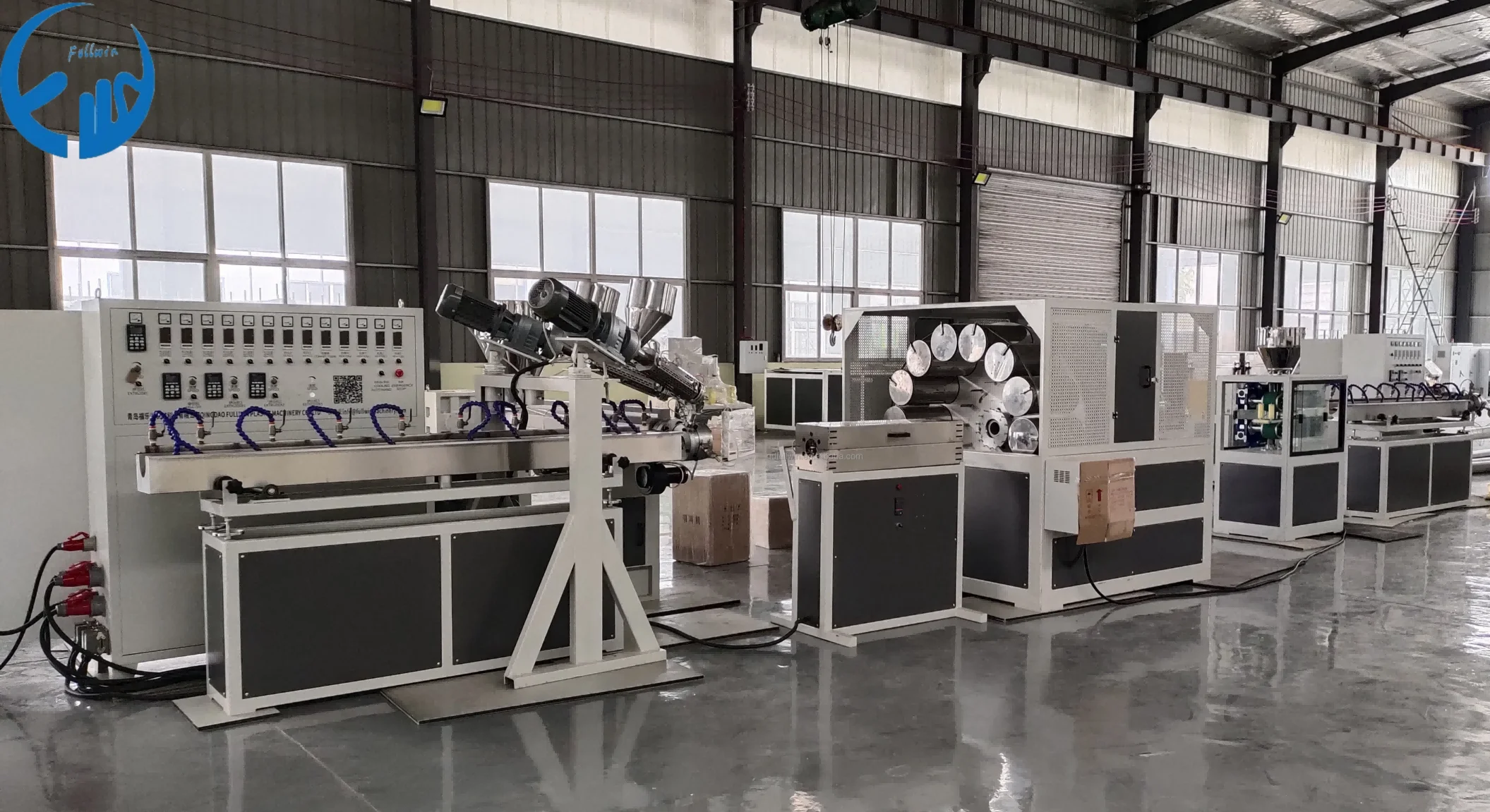 Plastic Garden Water Hose Fiber Reinforced Snake Skin Tube Production ...