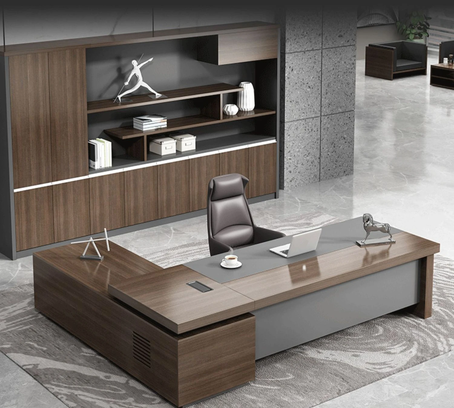 Executive Desk Office Table boss Executive Desk l Shaped Office Table l ...