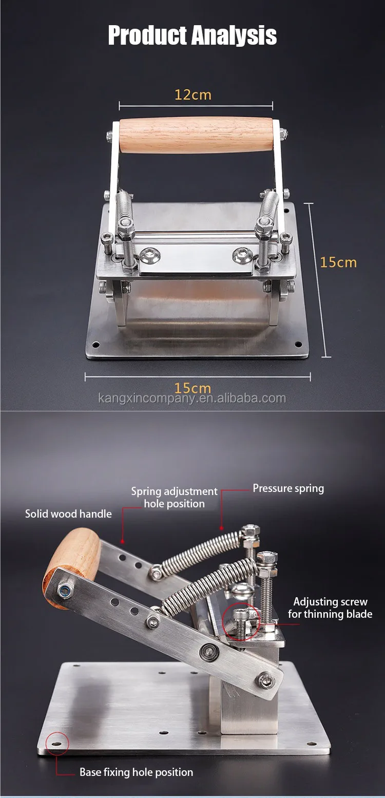 Stainless Steel Stripping Upholstery Machines Manual Leather Belt ...