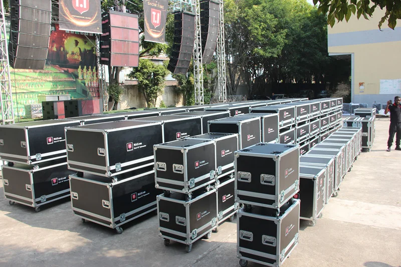 T.i Pro Audio La-210 Dual 10 Inch Line Array System,Active And Passive,Indoor Outdoor Show Pro ...