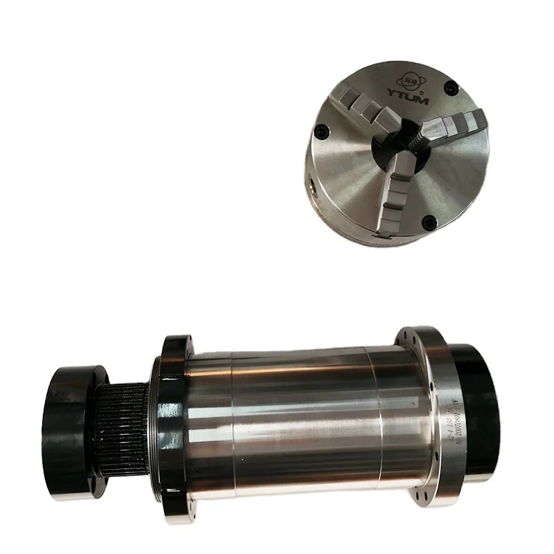 A2-5 Nose Lathe Spindle Stainless Steel Manual Lathe Spindle