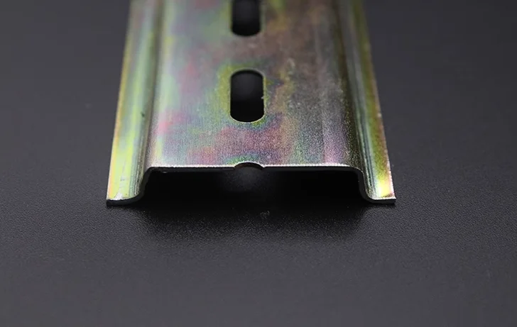 Galvanized Steel High Guide Rail Color Zinc Card Rail Thick Groove Type ...