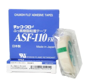Japan Chukoh Adhesive Tapes Asf-110fr Ptfe Silicone Adhesive Tapes 0.08*13 19 25 38 50contact ...