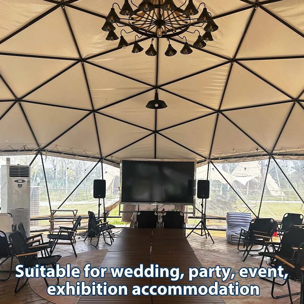 Outdoor Gampling Luxury Geodesic Geodesic Domes Igloo Tents| Alibaba.com