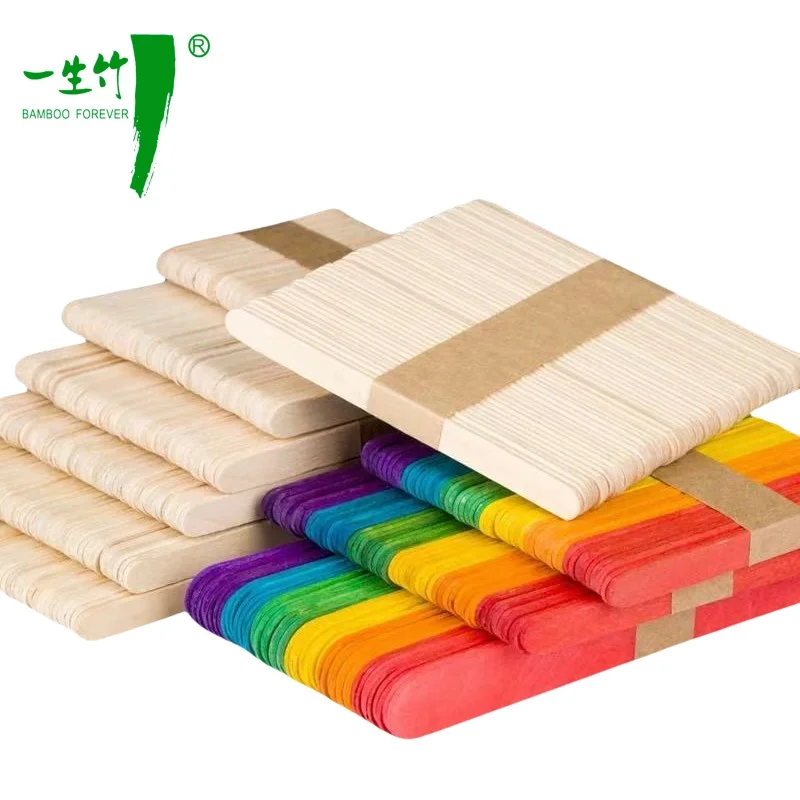 Alibaba.com: Disposable biodegradable wood popsicle sticks, custom logo ...