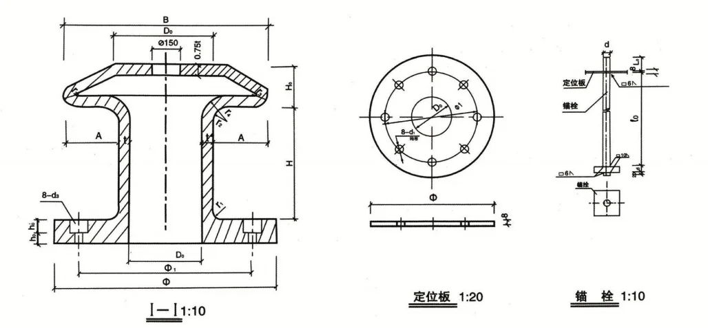 650kn Horn Shape Marine Mooring Bollard - Buy Bollard Marine Bollard ...
